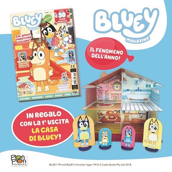 Bluey - Magazine in edicola (Pon Pon Edizioni)