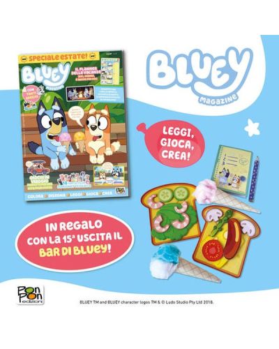 Bluey Magazine in Edicola (Pon Pon Edizioni) | PrimaEdicola.it