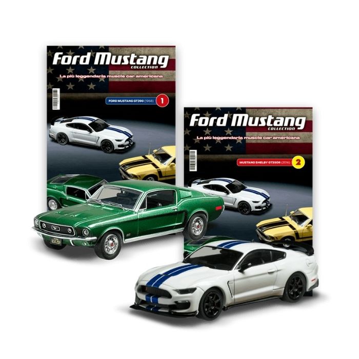 Ford Mustang Collection in scala 1:43